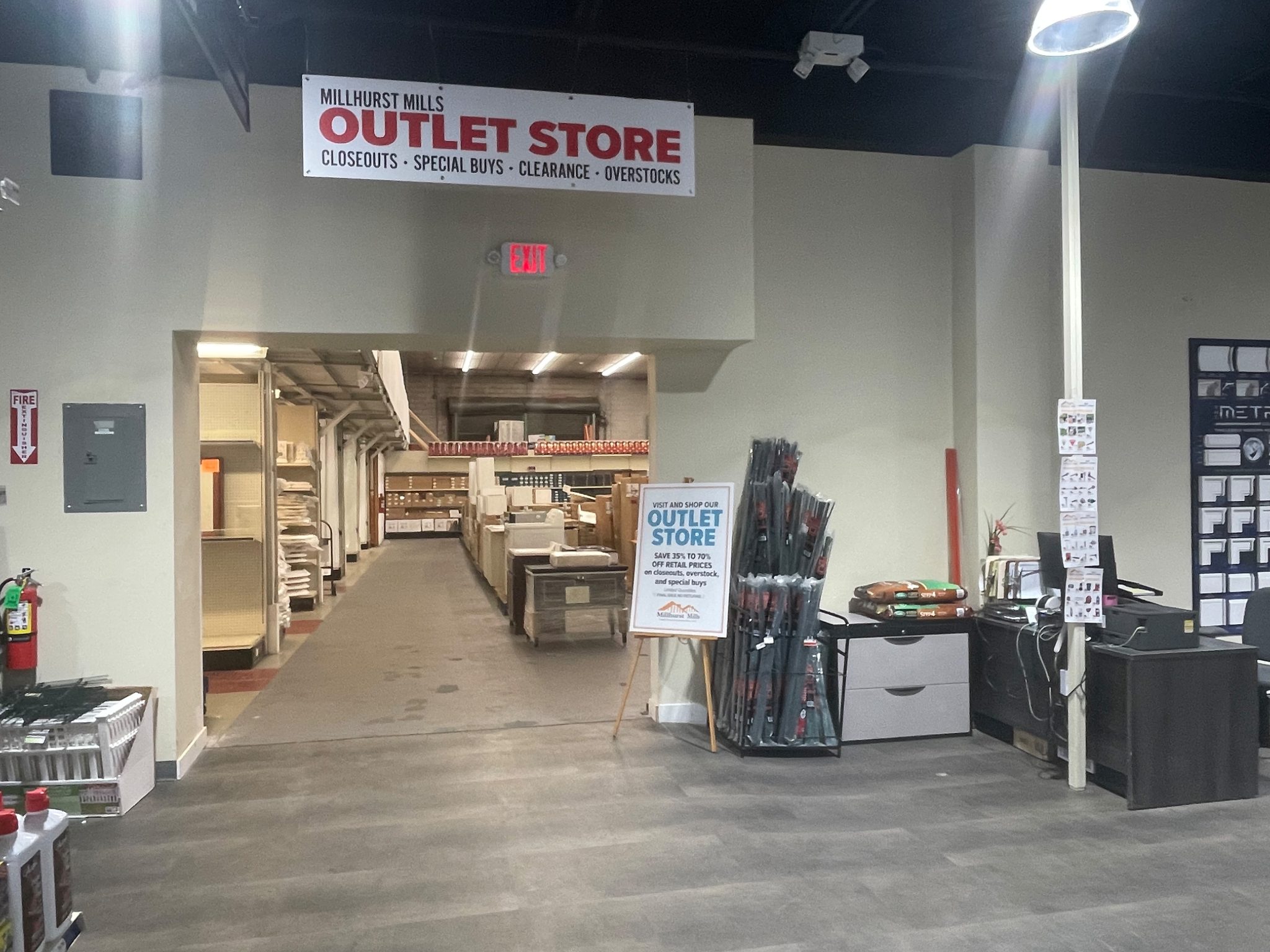 Outlet Store - Millhurst Mills