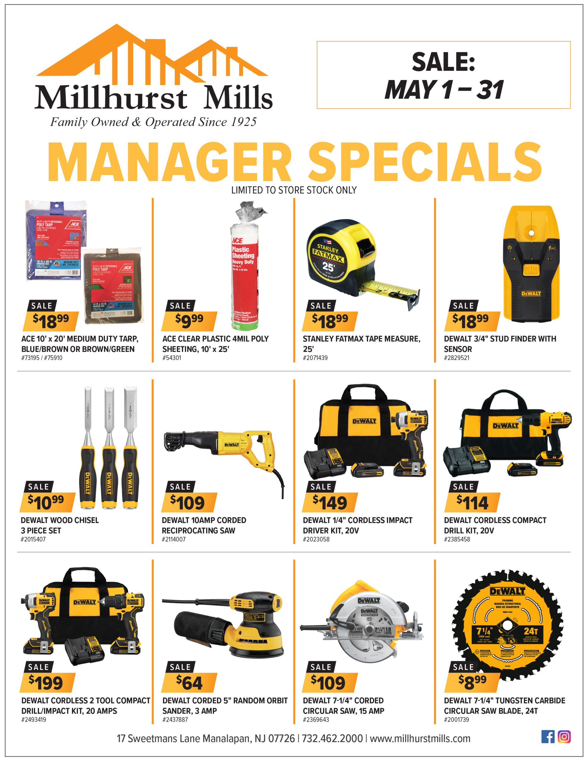 Promos - Millhurst Mills | Millhurst Design Center