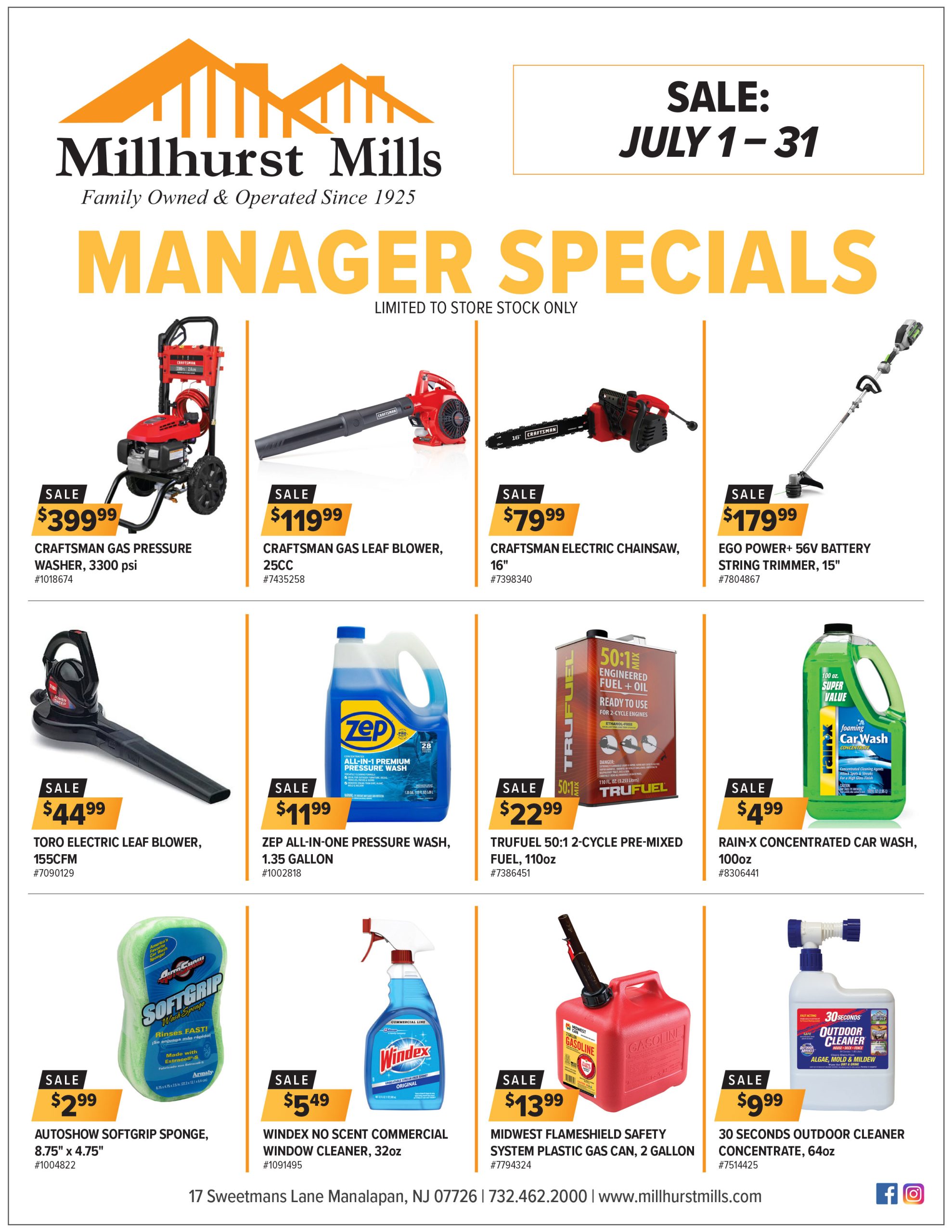 Promos - Millhurst Mills | Millhurst Design Center