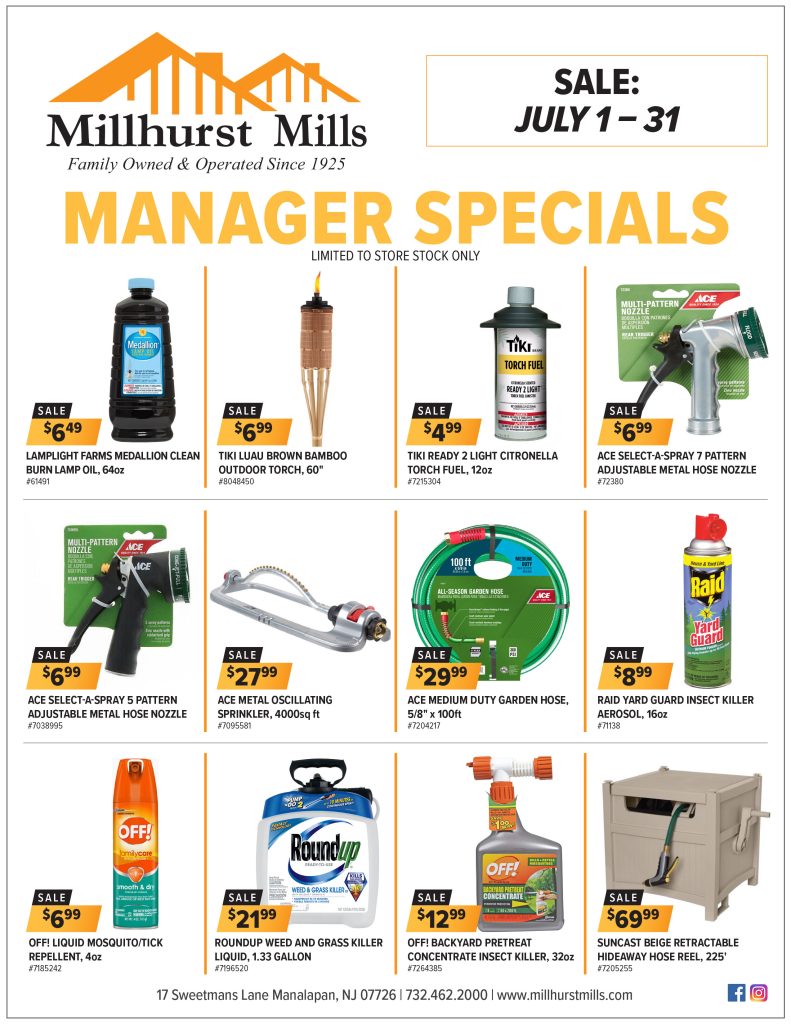 Promos - Millhurst Mills | Millhurst Design Center