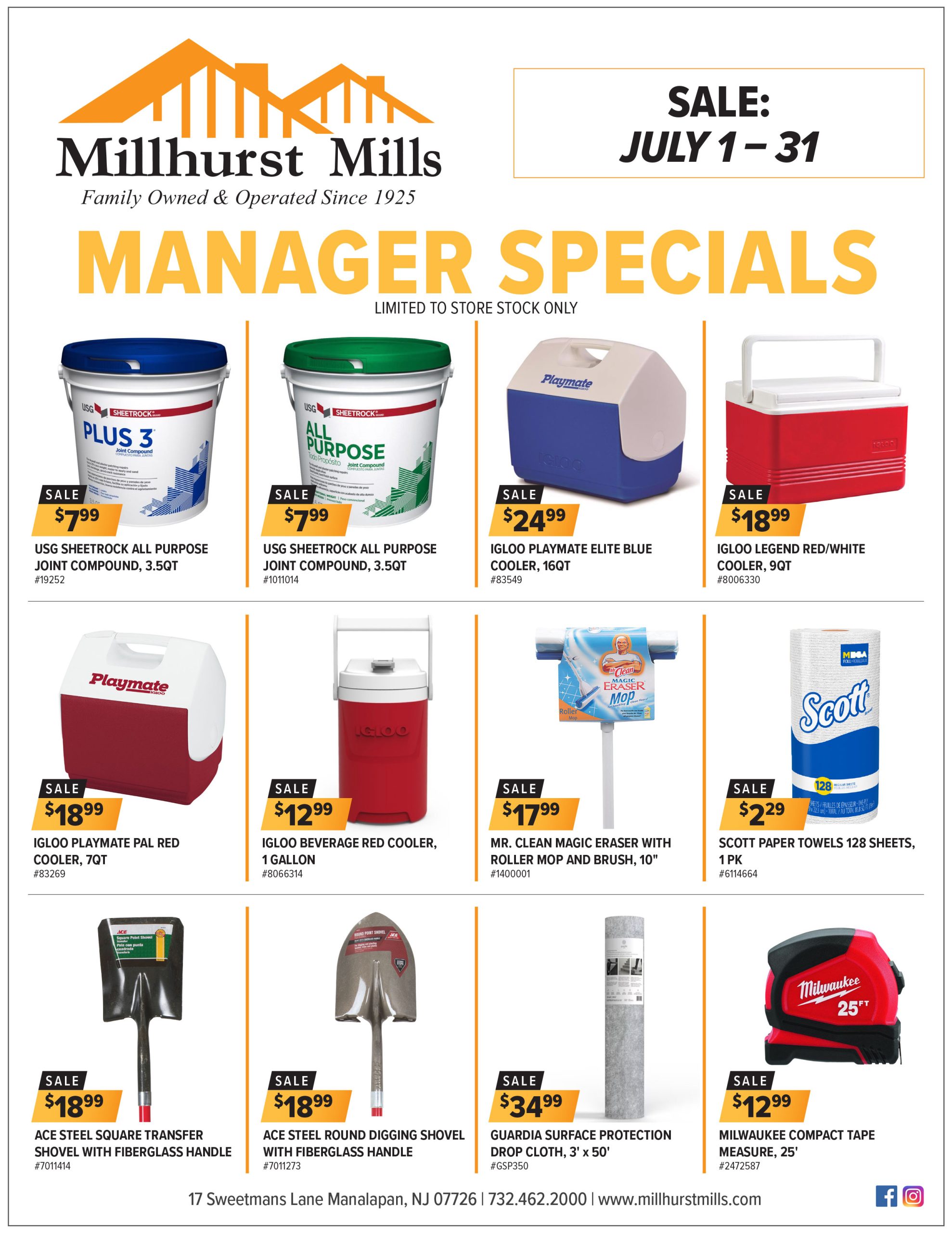 Promos - Millhurst Mills | Millhurst Design Center