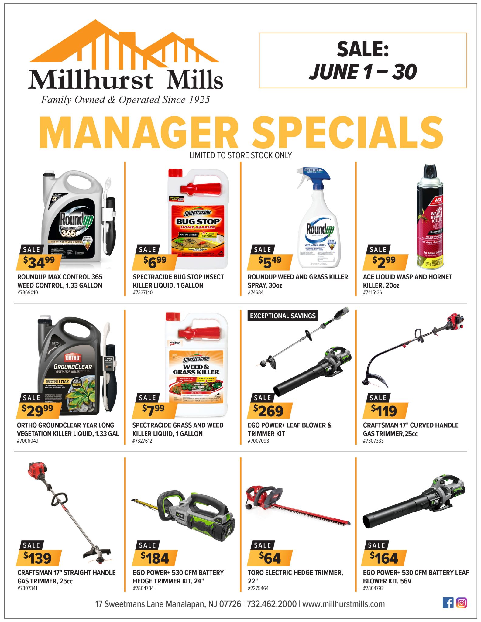 Promos - Millhurst Mills | Millhurst Design Center
